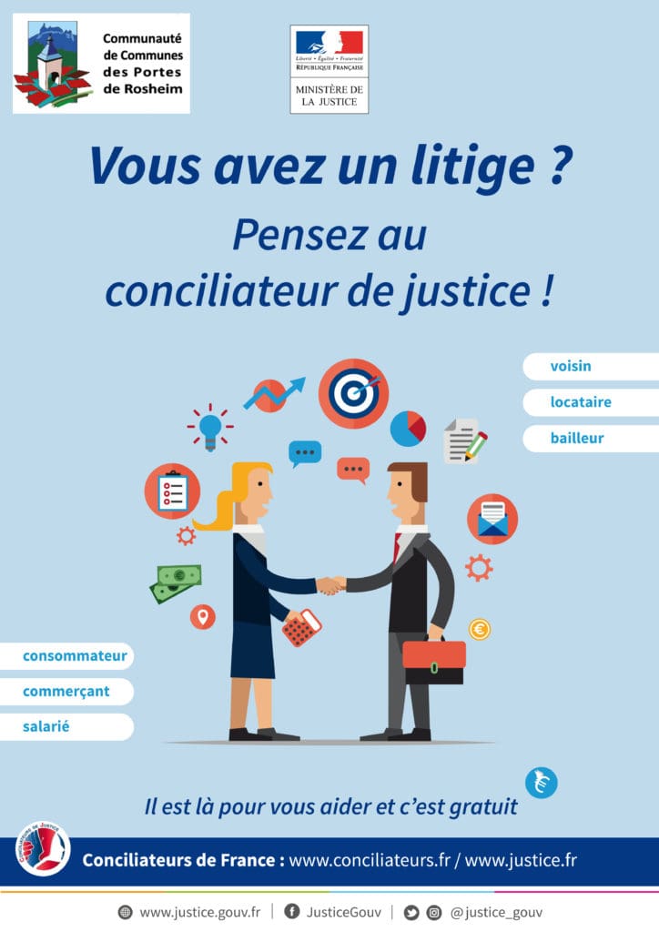 LA CONCILIATION DE JUSTICE - Mairie Saint Nabor